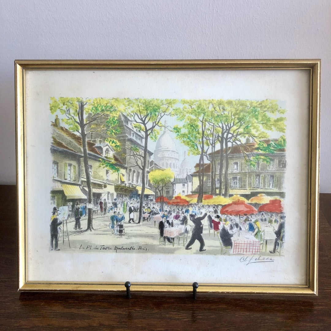 Rare Jewish Art. Signed Chris Lebeau Paris Monmatre Etching - Etsy