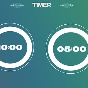 Transparent Countdown Timer - Etsy