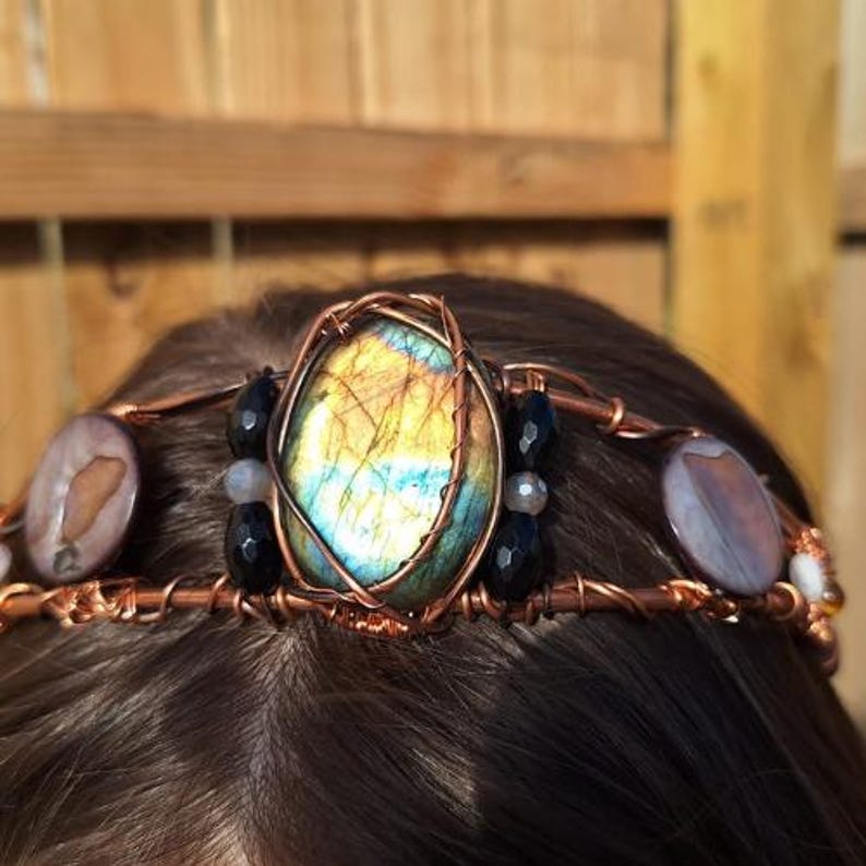 Custom Copper Crown – Deposit for Personalized Wire-wrapped Tiara - Etsy