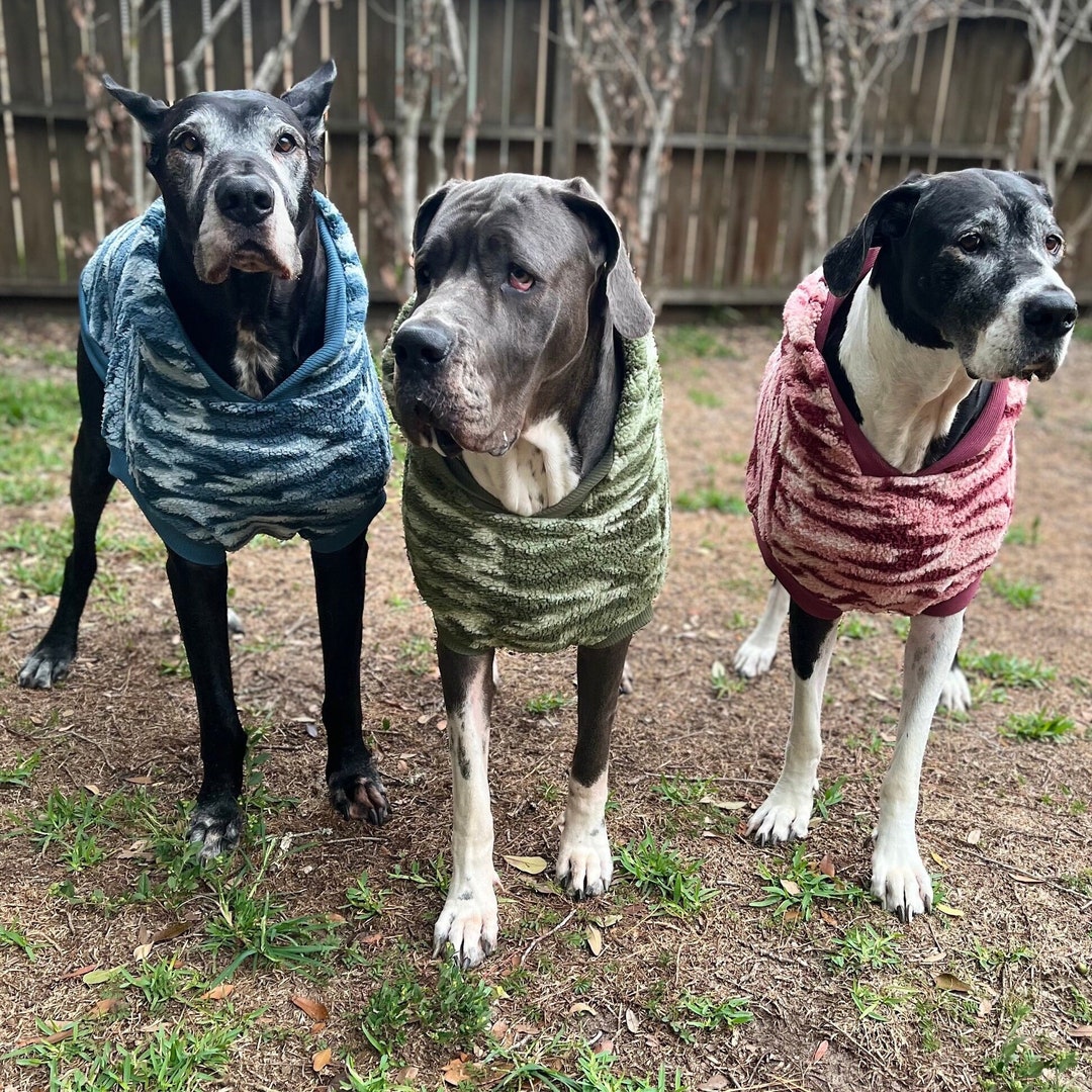 Pre-made Great Dane Large Breed Sherpa Pullover - Etsy