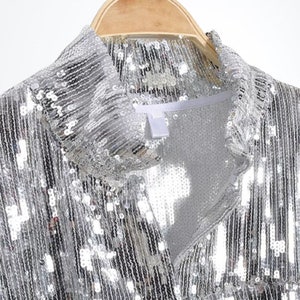 Sparkling Sequin Jackets for Women Boho Tasseled Coats in Vintage Fringed Style, Western ...