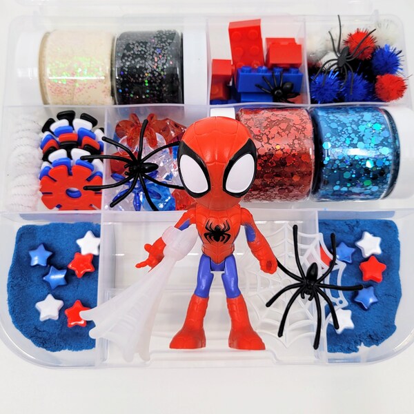 Spiderman Play Doh Kit - Etsy