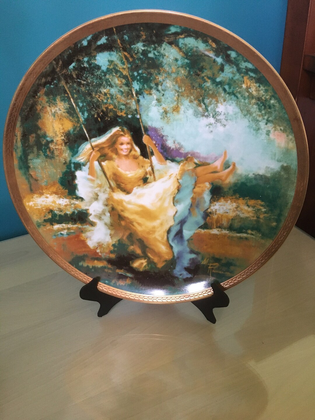 Vintage Collectors Plate - Etsy