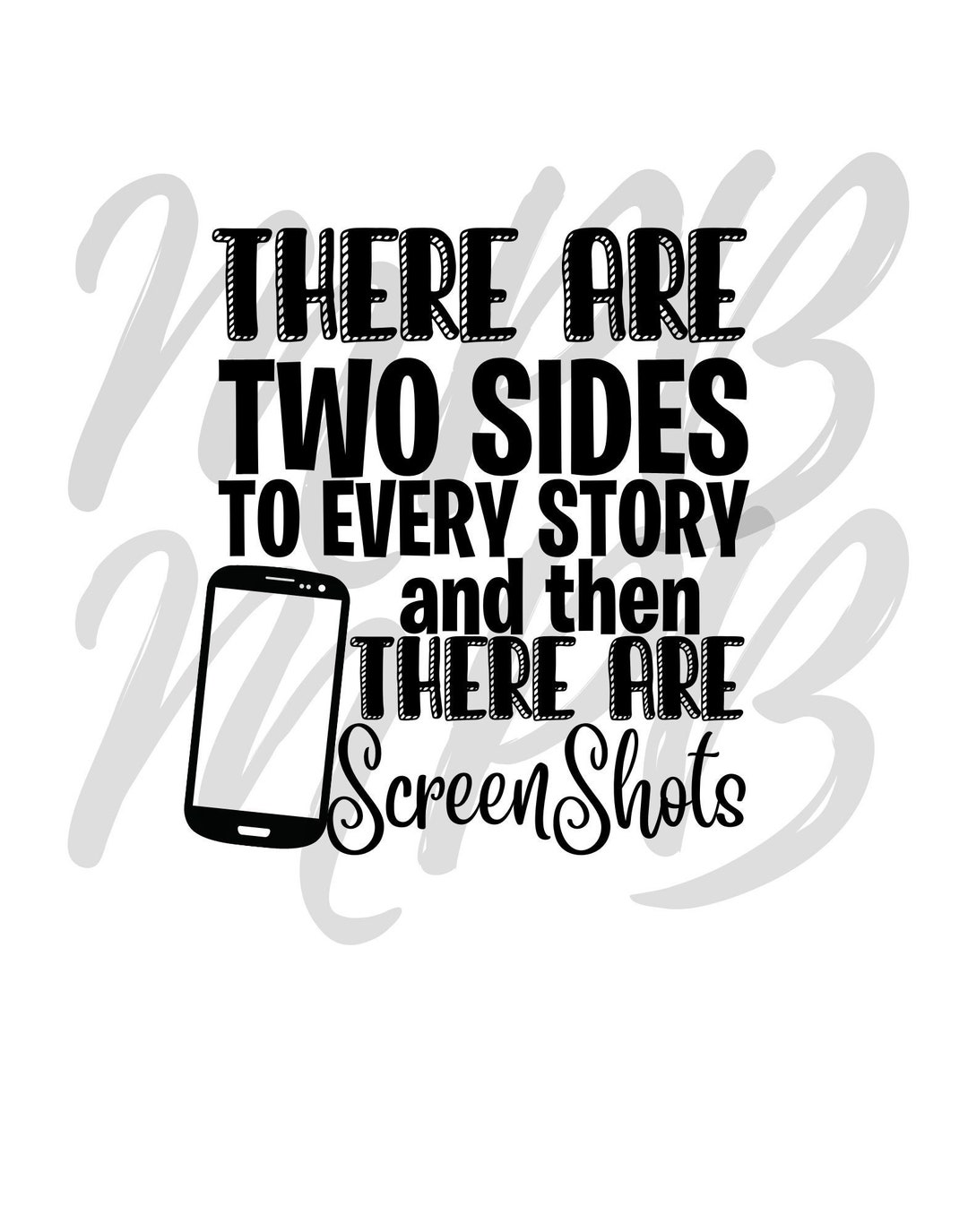 Two Sides to Every Story, Then There Are Screenshots!!!! - Etsy