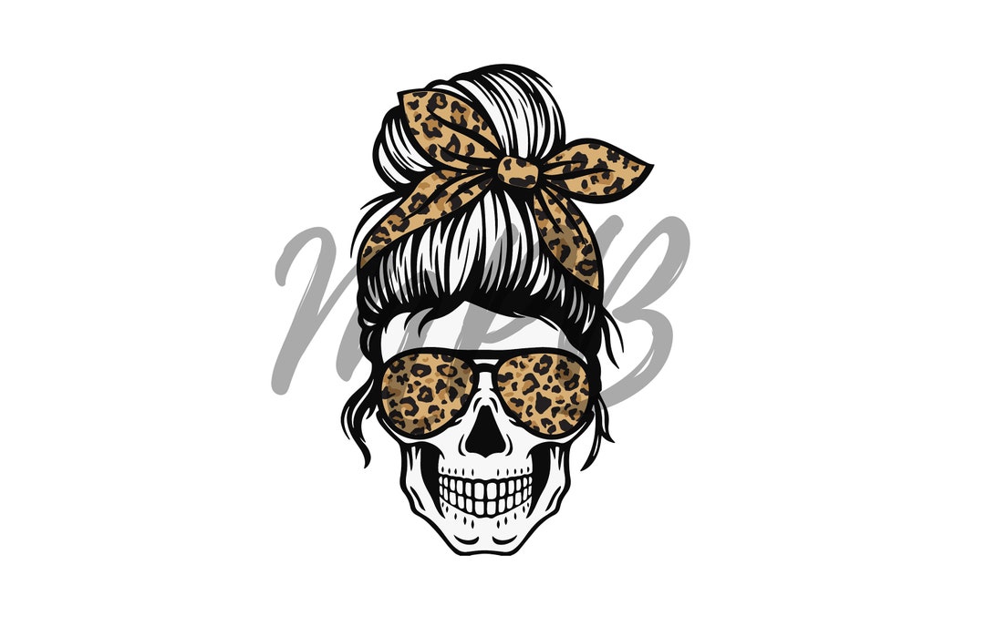 Leopard Skull SVG - Etsy