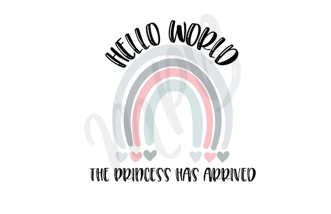 Hello World Png - Etsy