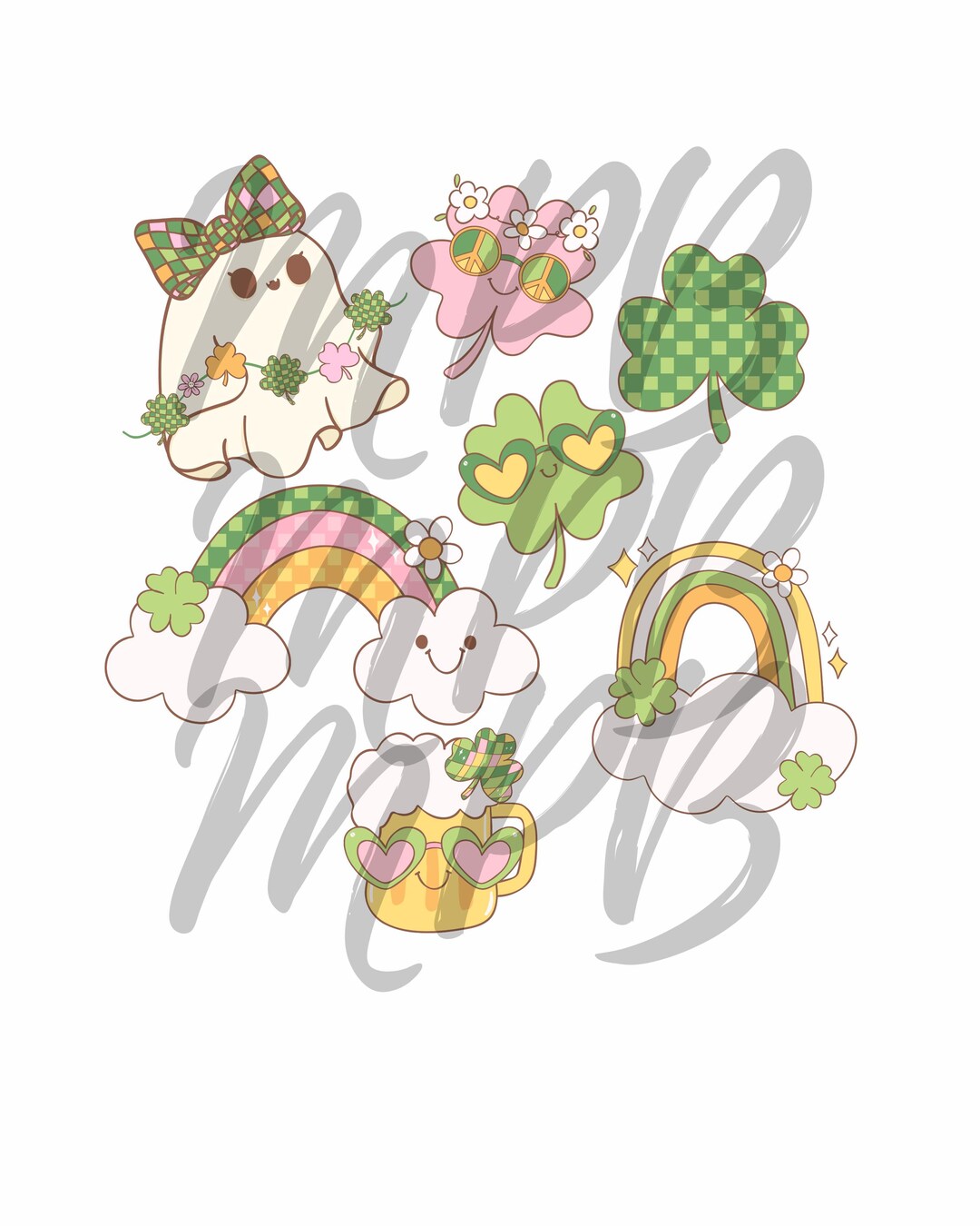 Saint Patricks Day CUTE PNG - Etsy