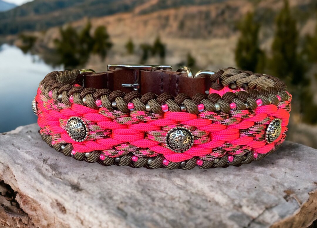 Western Beaded Dog Collar- Country Girl - Etsy