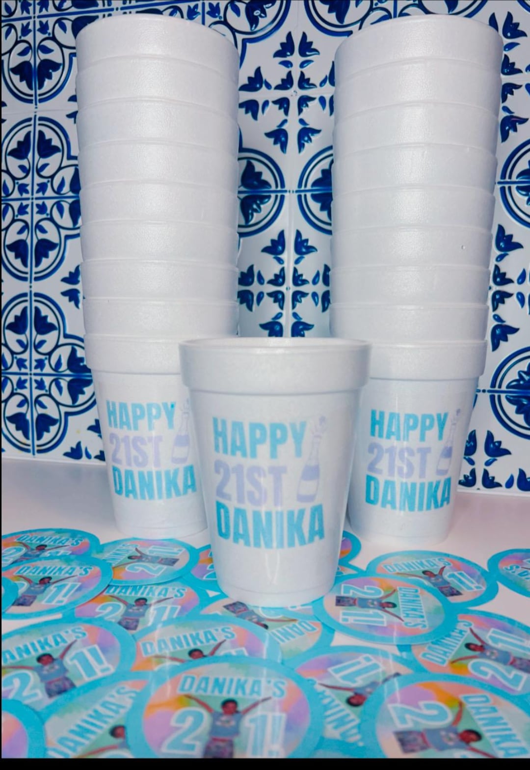 Custom Styrofoam Cups- Sleeve of 8! - Etsy