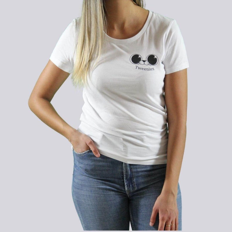 T-shirts, Tweenies, Original, French Brand, Cat, Woman, Gift, Birthday ...