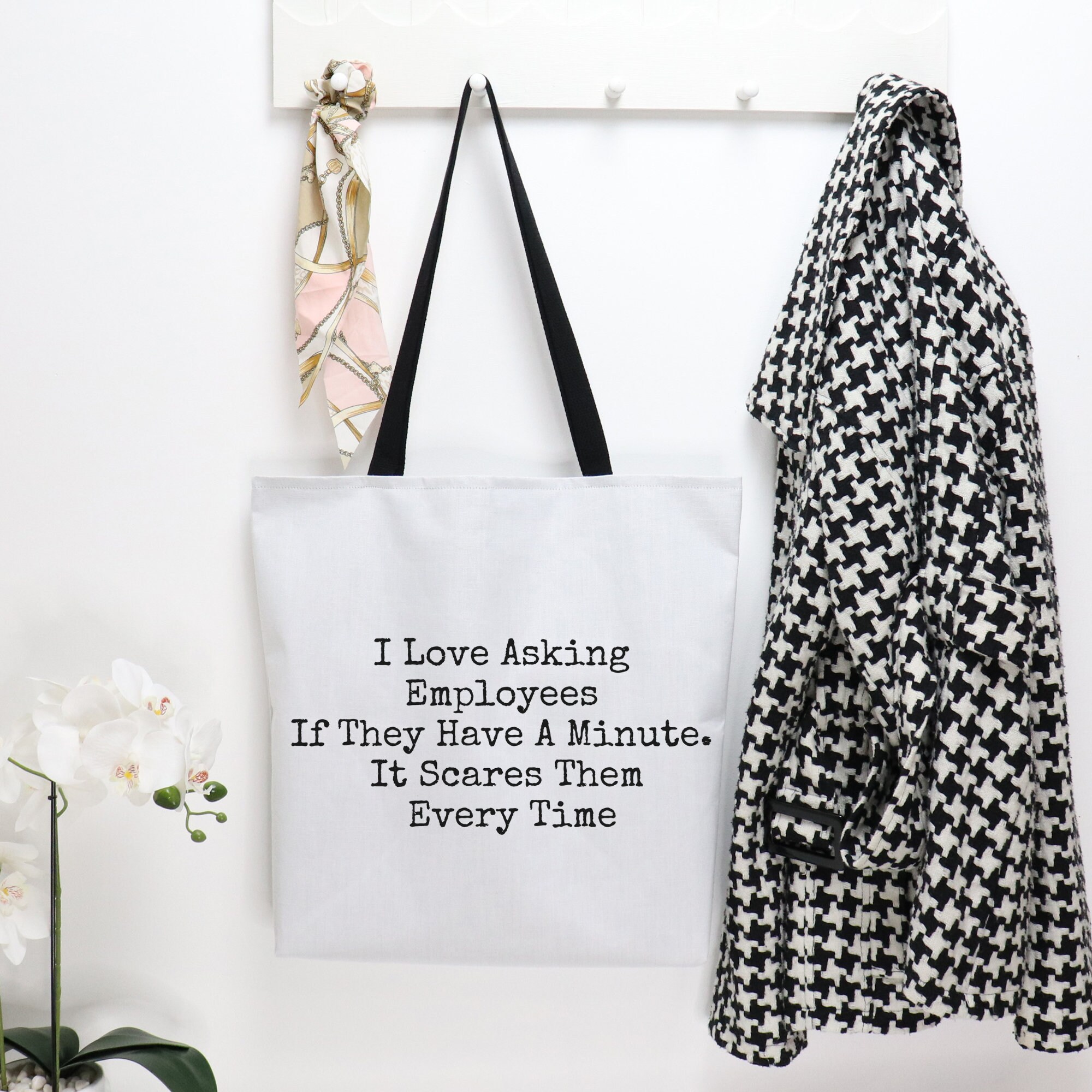 Funny HR Tote Bag, Employee Appreciation Gift, HR Boss or Manager Gift ...