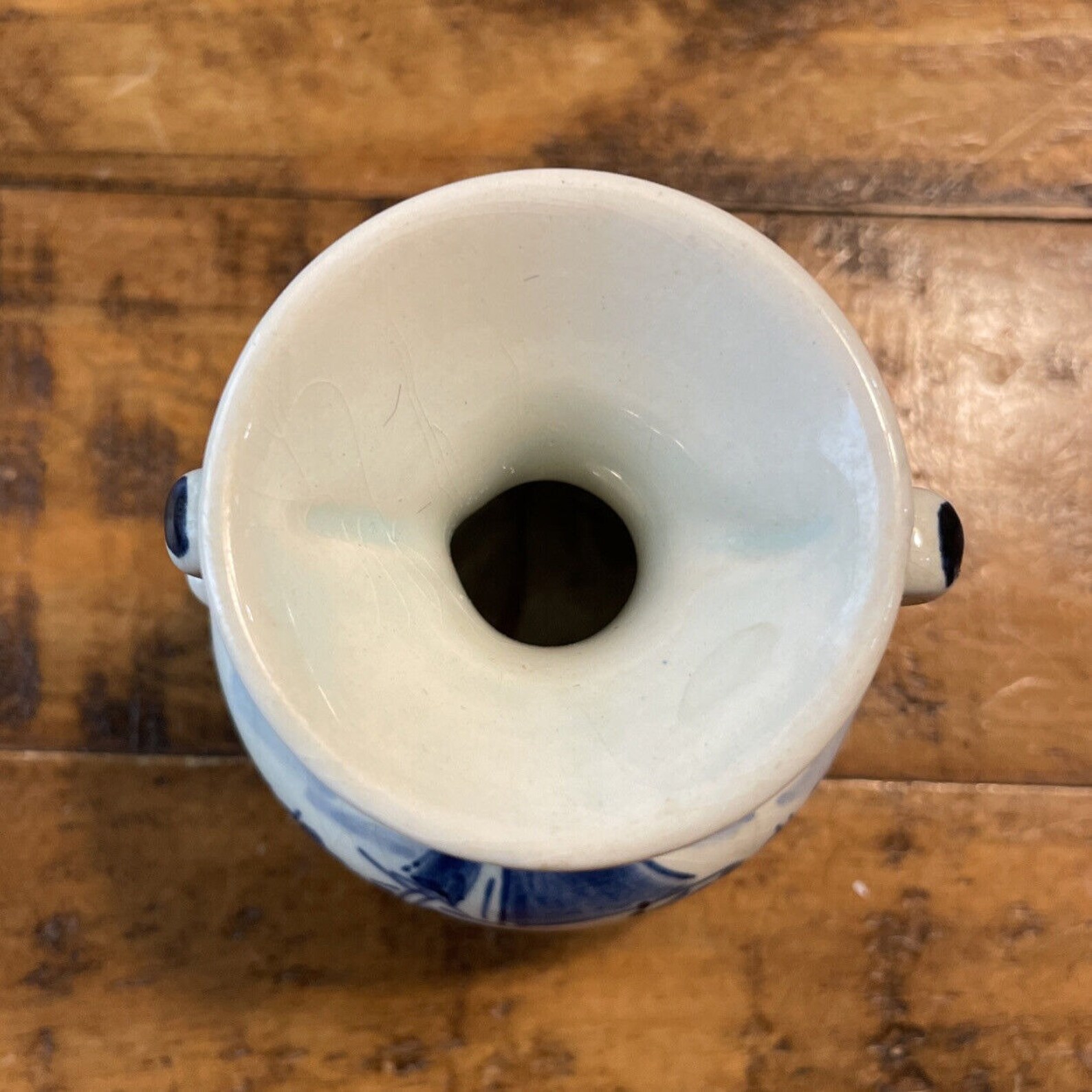 Vintage Delft Blue Ware Miniature Vase Hand Painted England. Mint ...