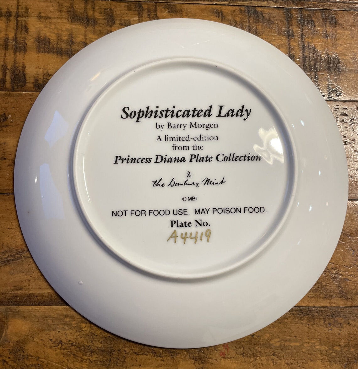 1989 Danbury Mint Princess Diana Plate Collection Sophisticated Lady - Etsy