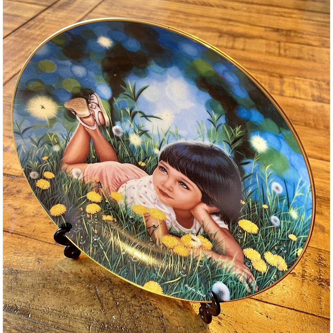 Vintage 1987 the Hamilton Collection Plates by Higgins Bond. “lindsay ...