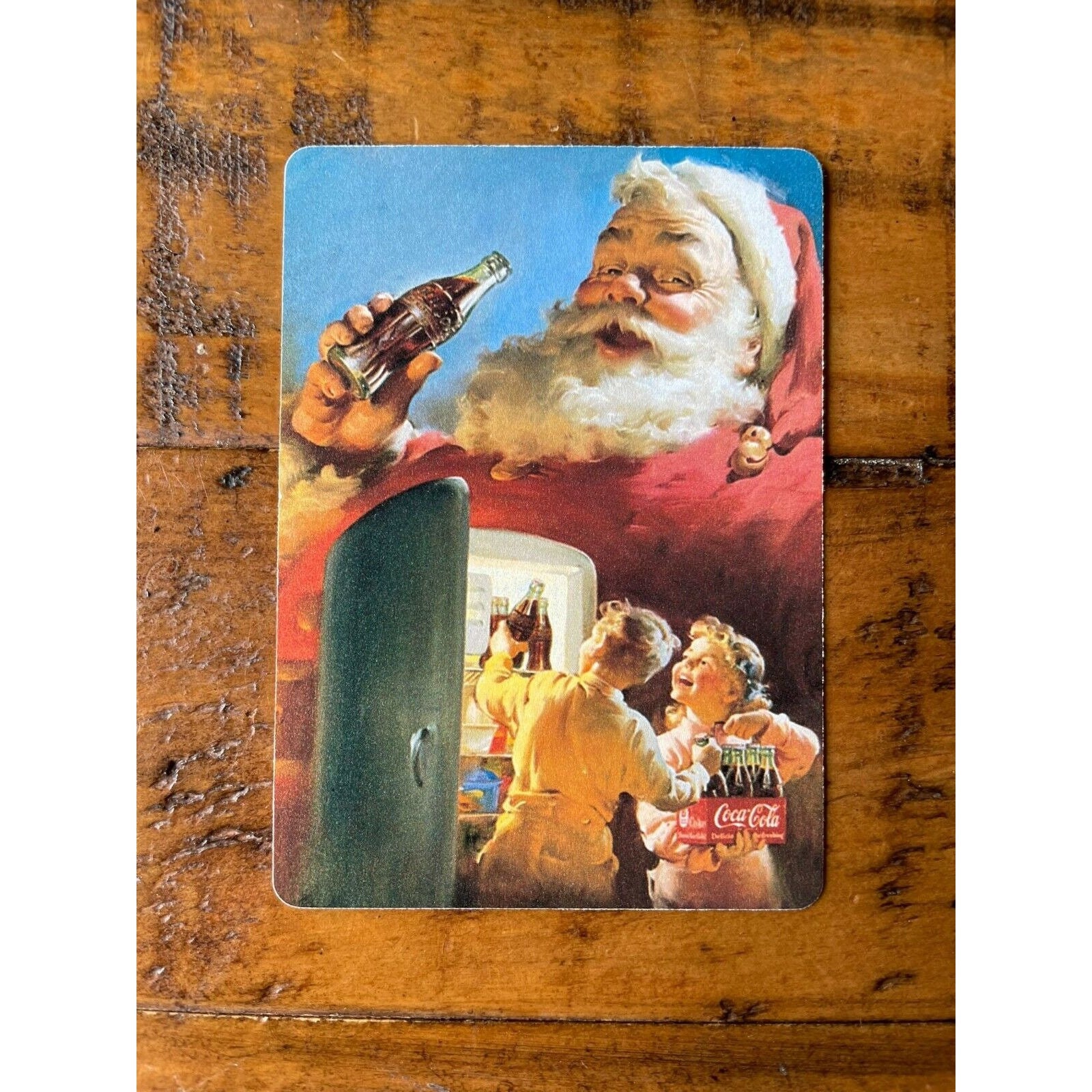 VINTAGE 1995 COCA-COLA Nostalgia Playing Cards W Collectors Tin 2 ...