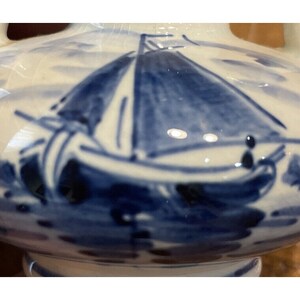 Vintage Delft Blue Ware Miniature Vase Hand Painted England. Mint ...