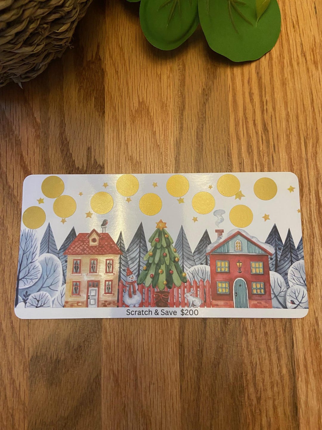 Winter Scratch off Saving Challenge - Cash Budgeting- Cash Stuffing ...