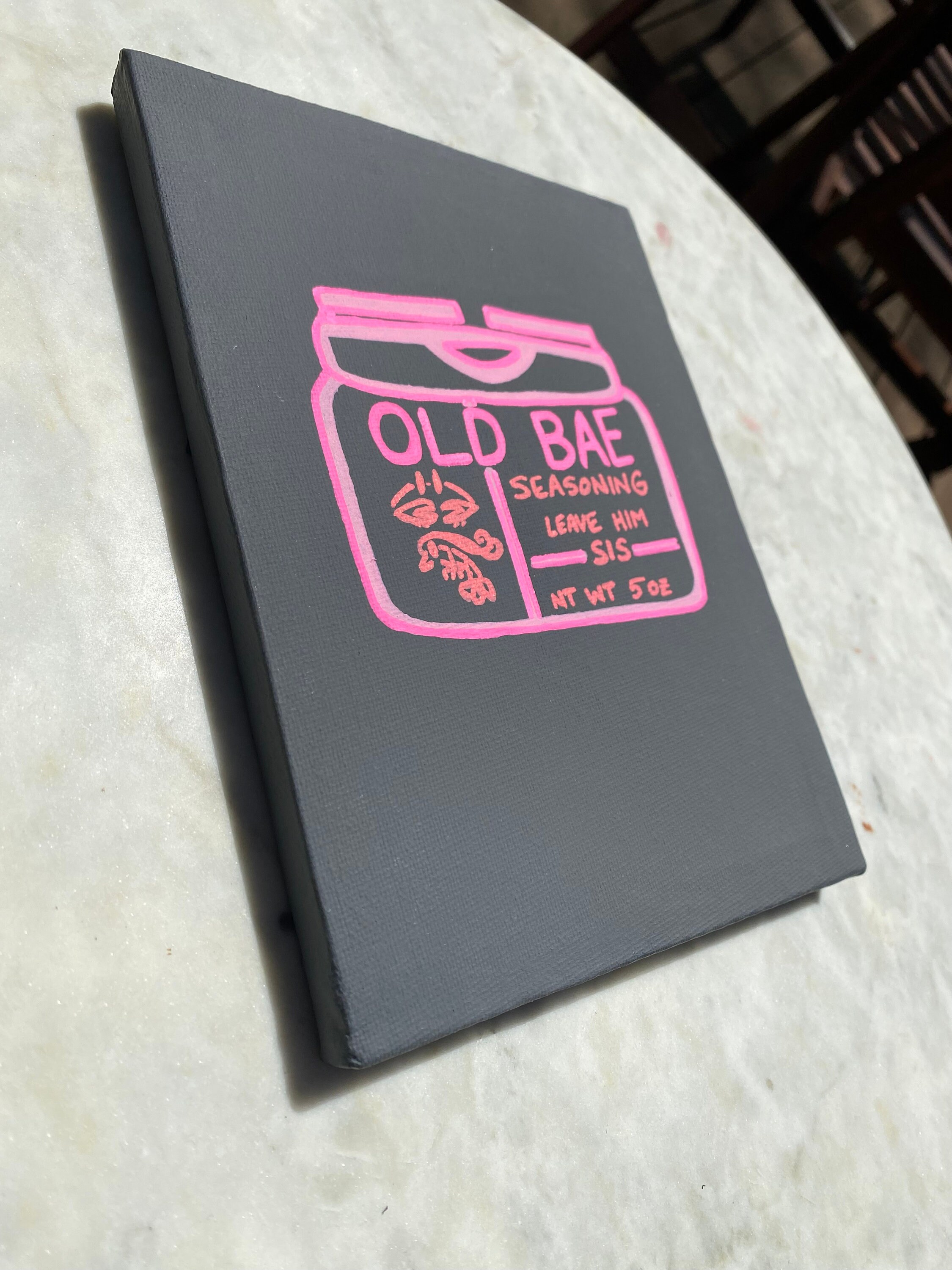 Old Bae Seasoning - Mini Canvas - Etsy