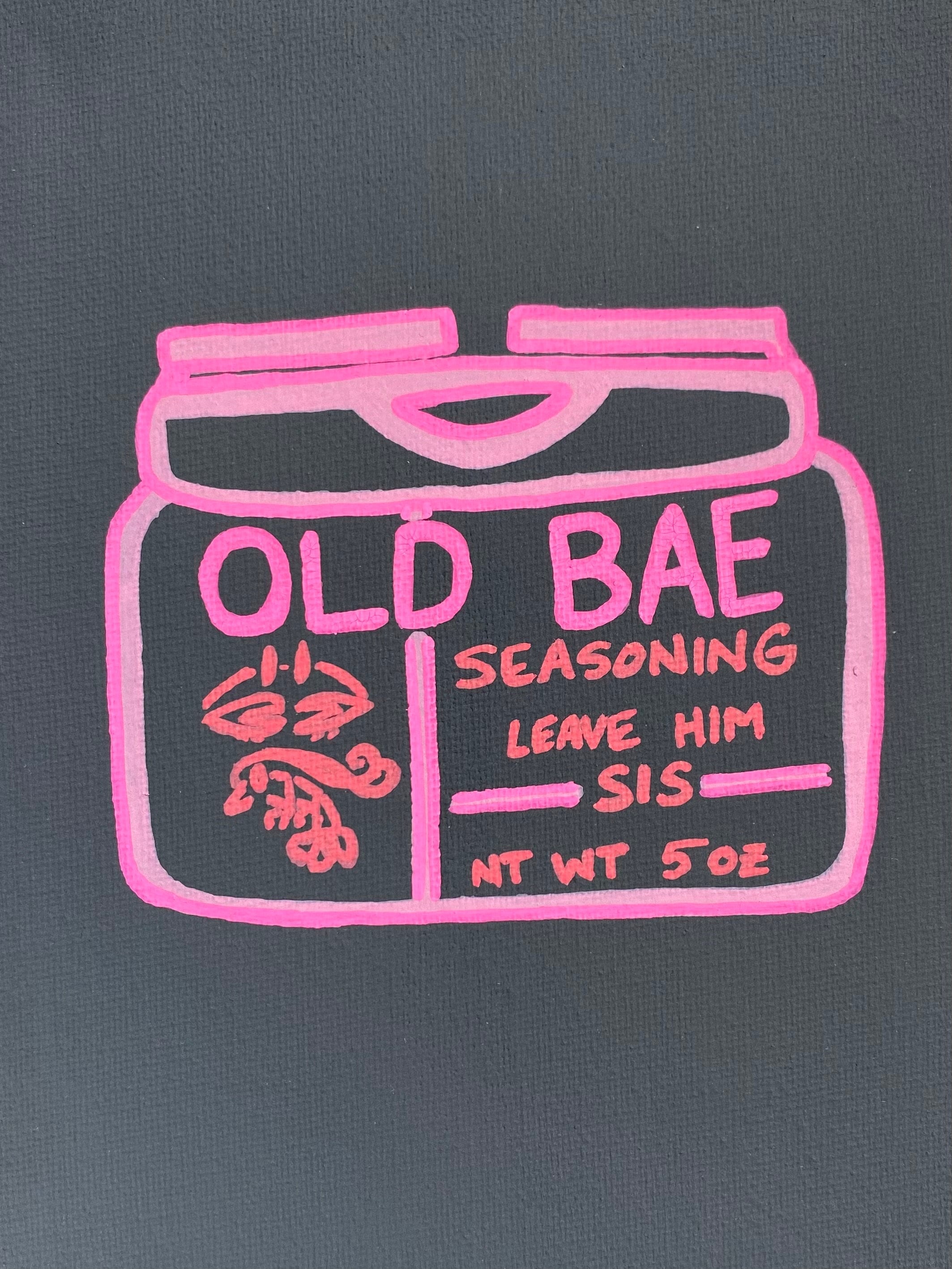 Old Bae Seasoning - Mini Canvas - Etsy