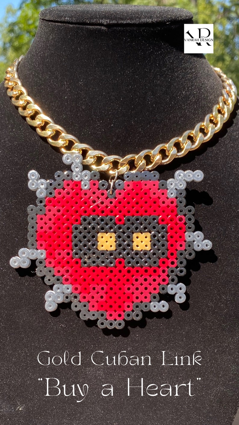 Custom Chains - Paper Villains Perler Bead Sprite - Etsy