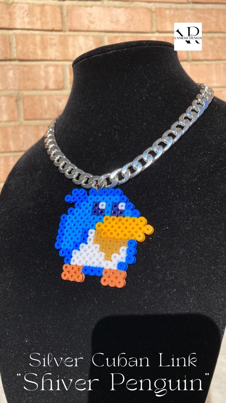 Custom Chains - Paper Characters Perler Bead Sprite - Etsy