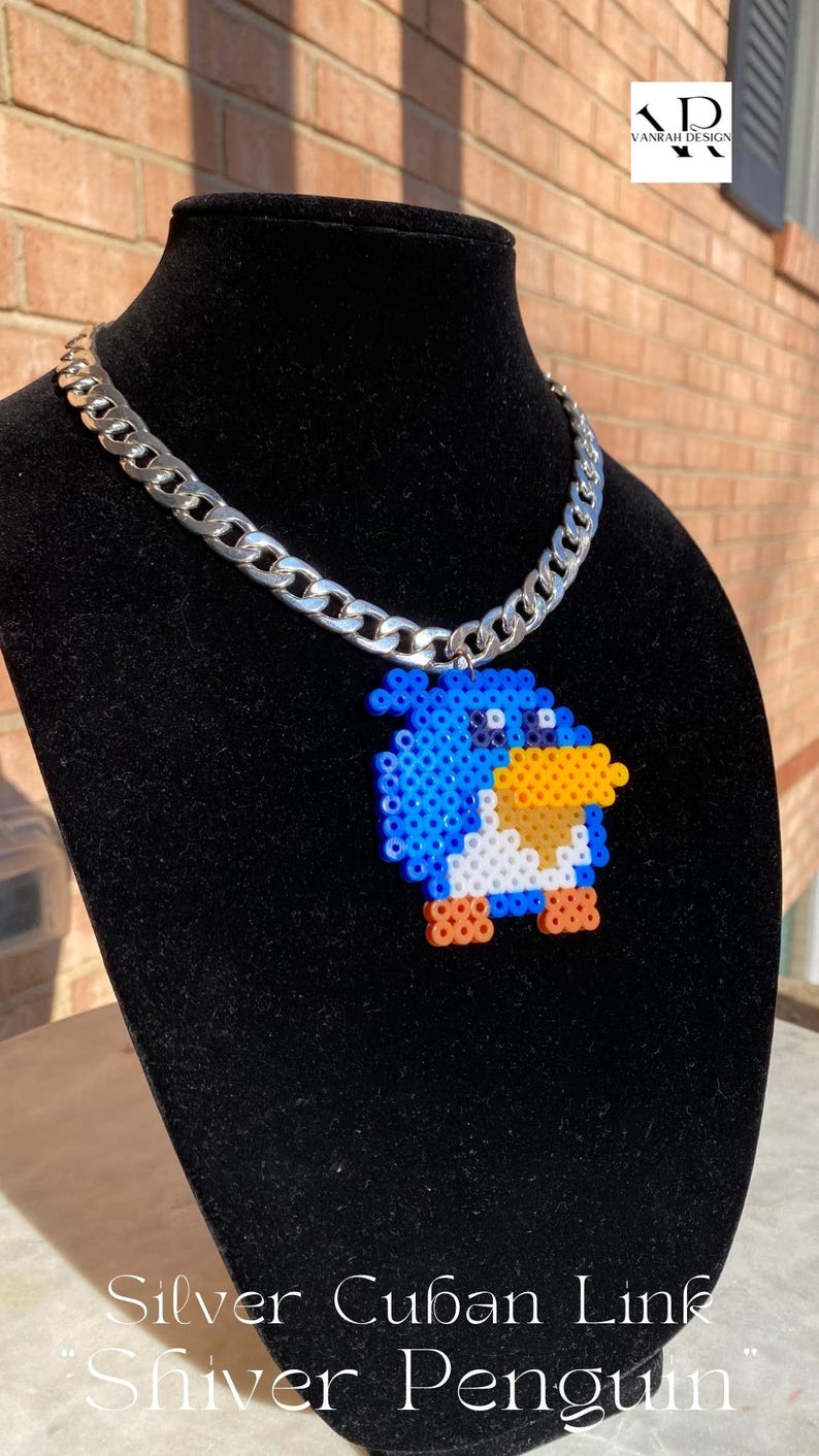 Custom Chains - Paper Characters Perler Bead Sprite - Etsy
