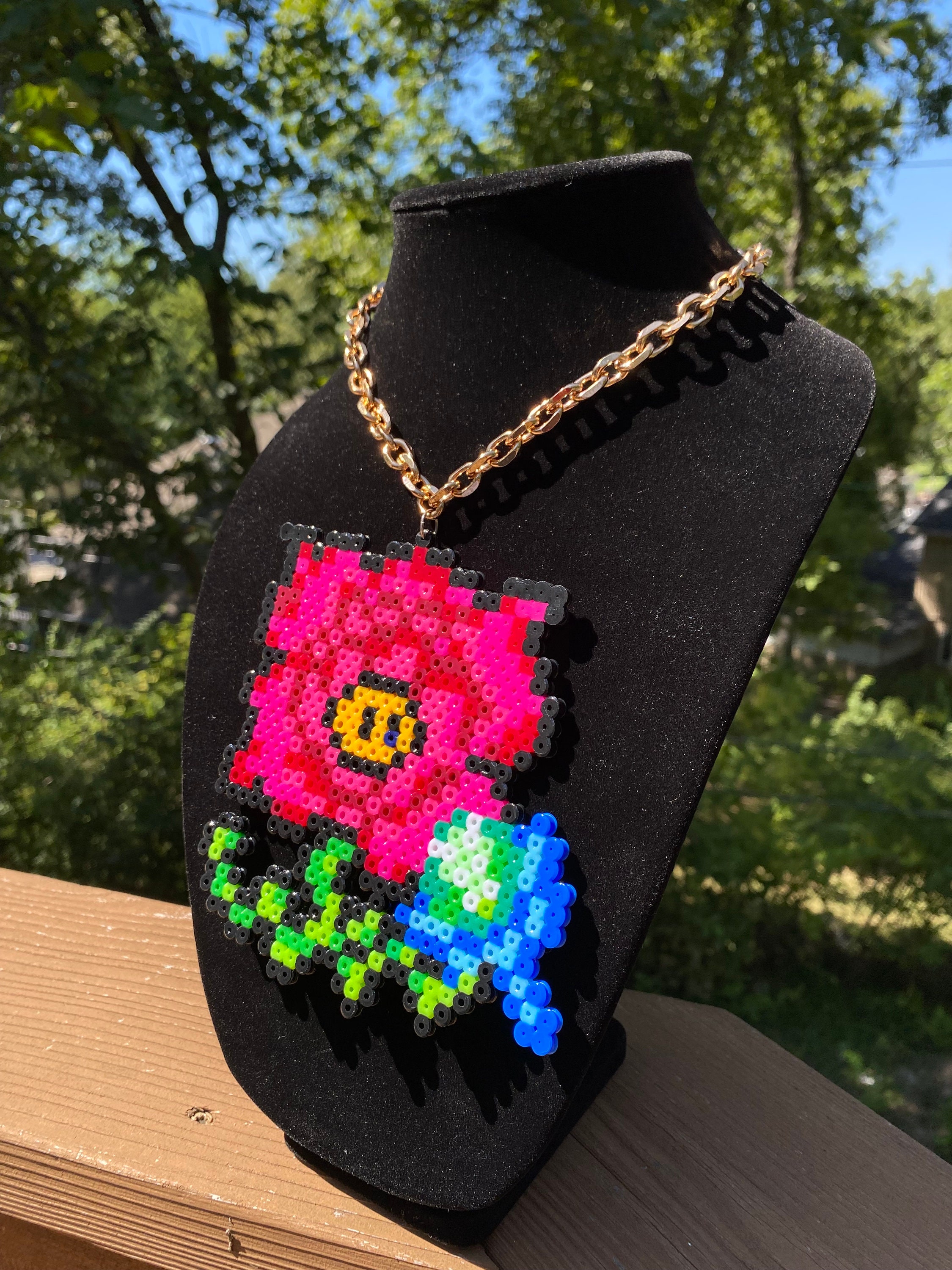 Custom Chains Paper Characters Perler Bead Sprite - Etsy