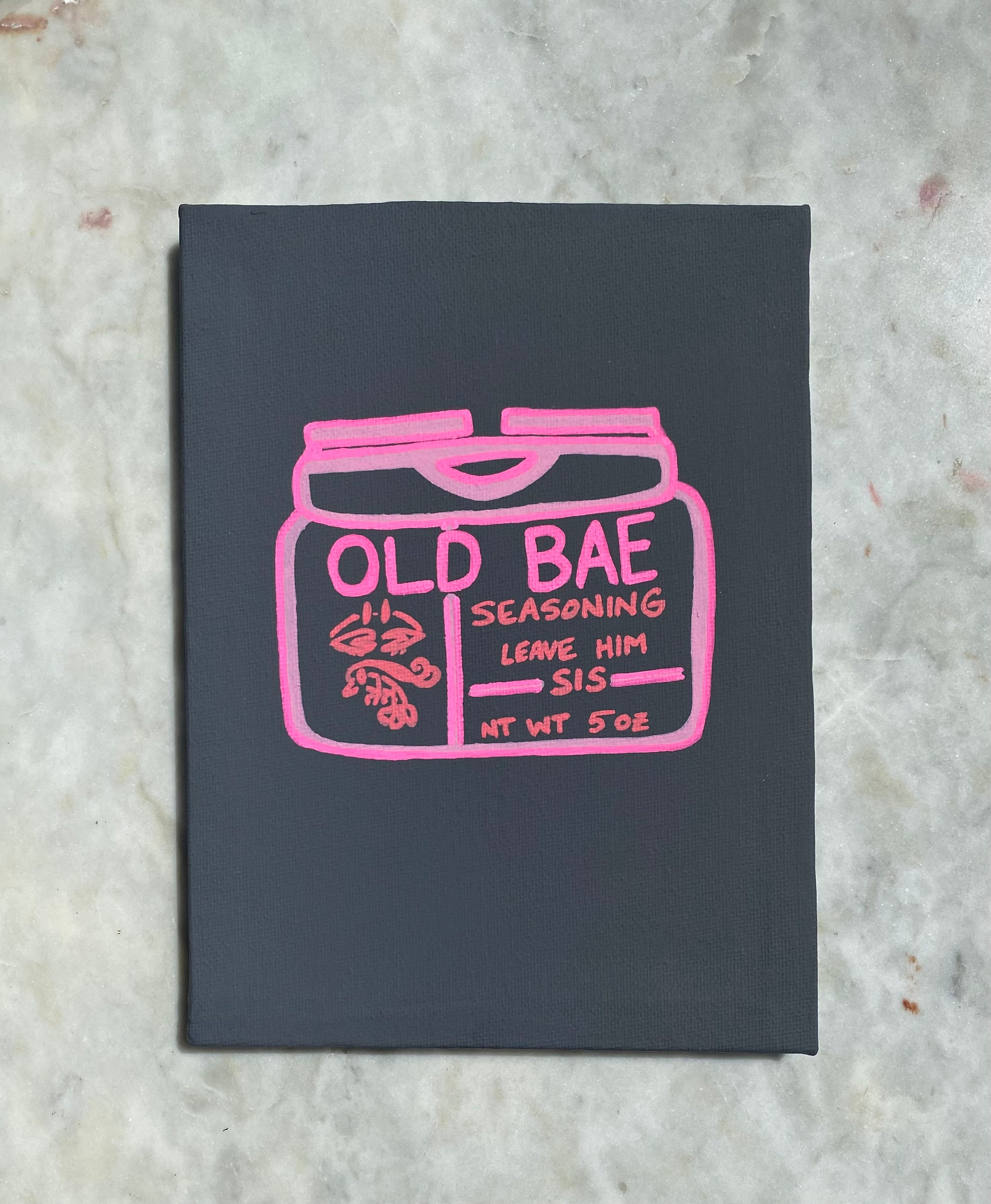 Old Bae Seasoning - Mini Canvas - Etsy