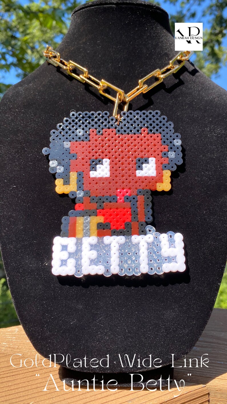Custom Chains - Auntie Betty Perler Bead Sprite - Etsy
