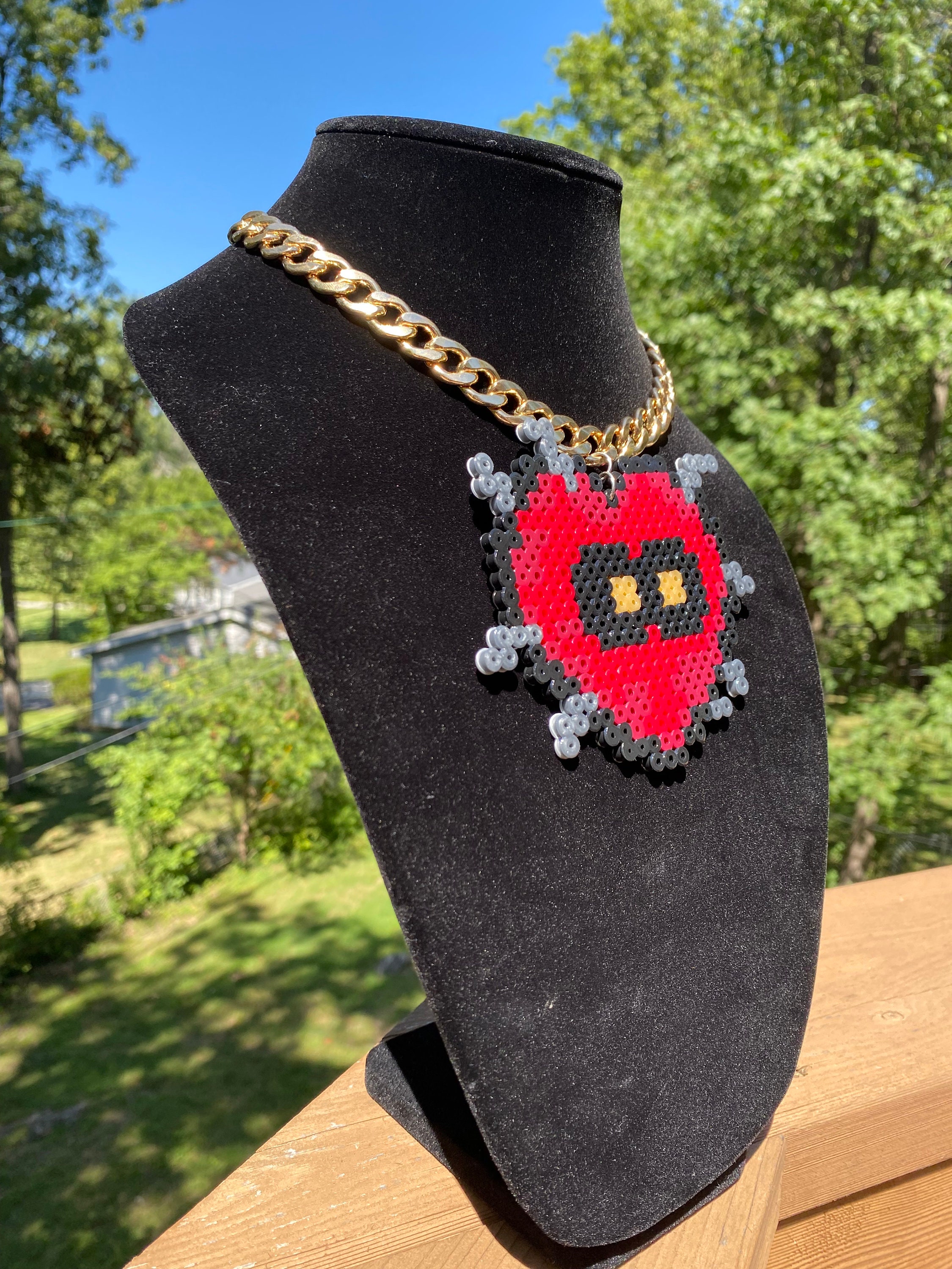 Custom Chains Paper Villains Perler Bead Sprite - Etsy