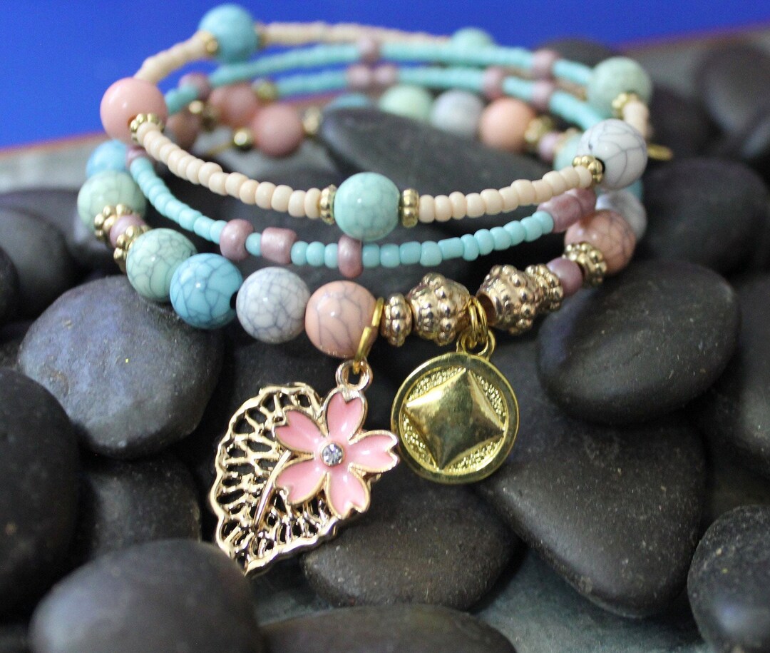 NA Recovery Bracelet With Gold-toned Accents and NA Symbol, Recovery ...