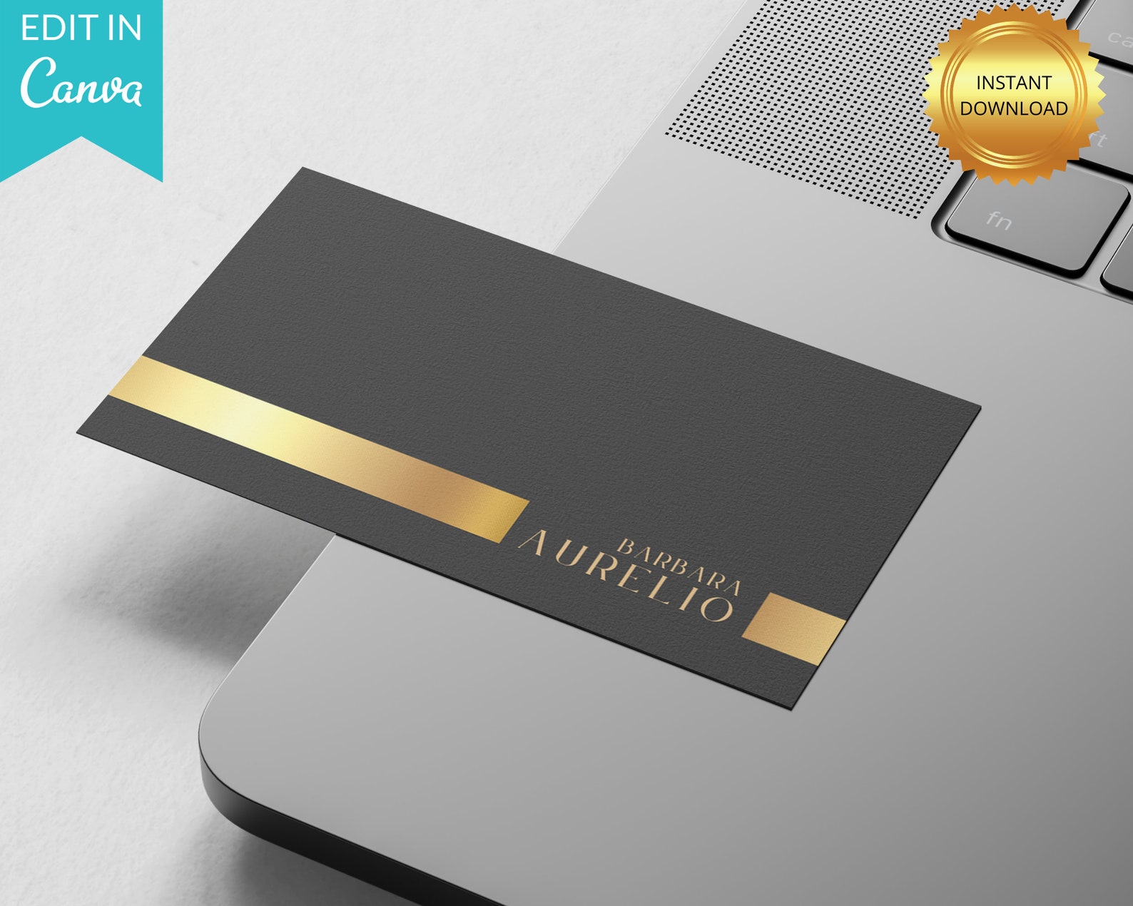 Small Business Card Template, Printable Business Card Design, DIY ...