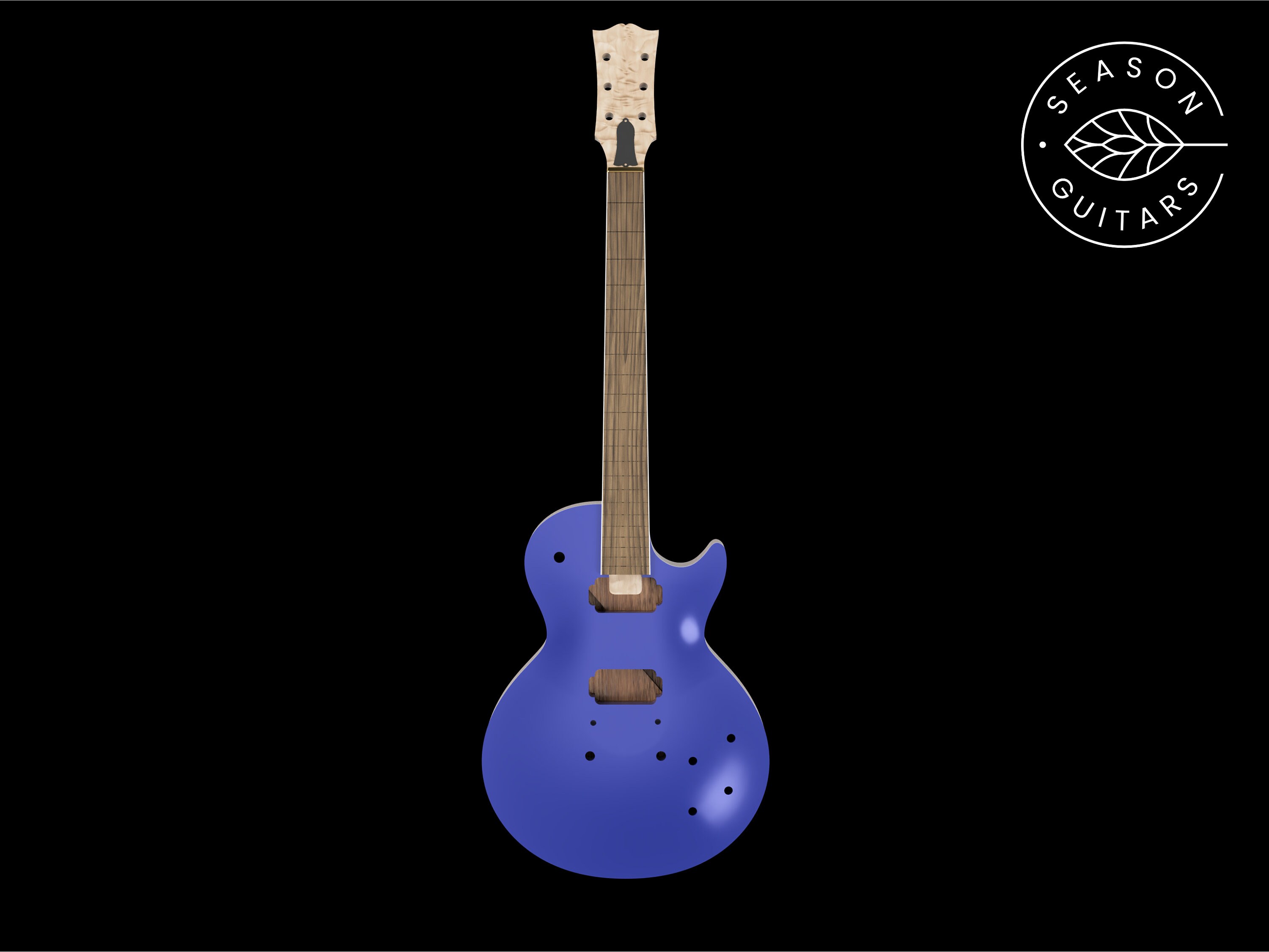 Gibson Les Paul Electric Guitar, Parametric CAD Model, Complete - Etsy