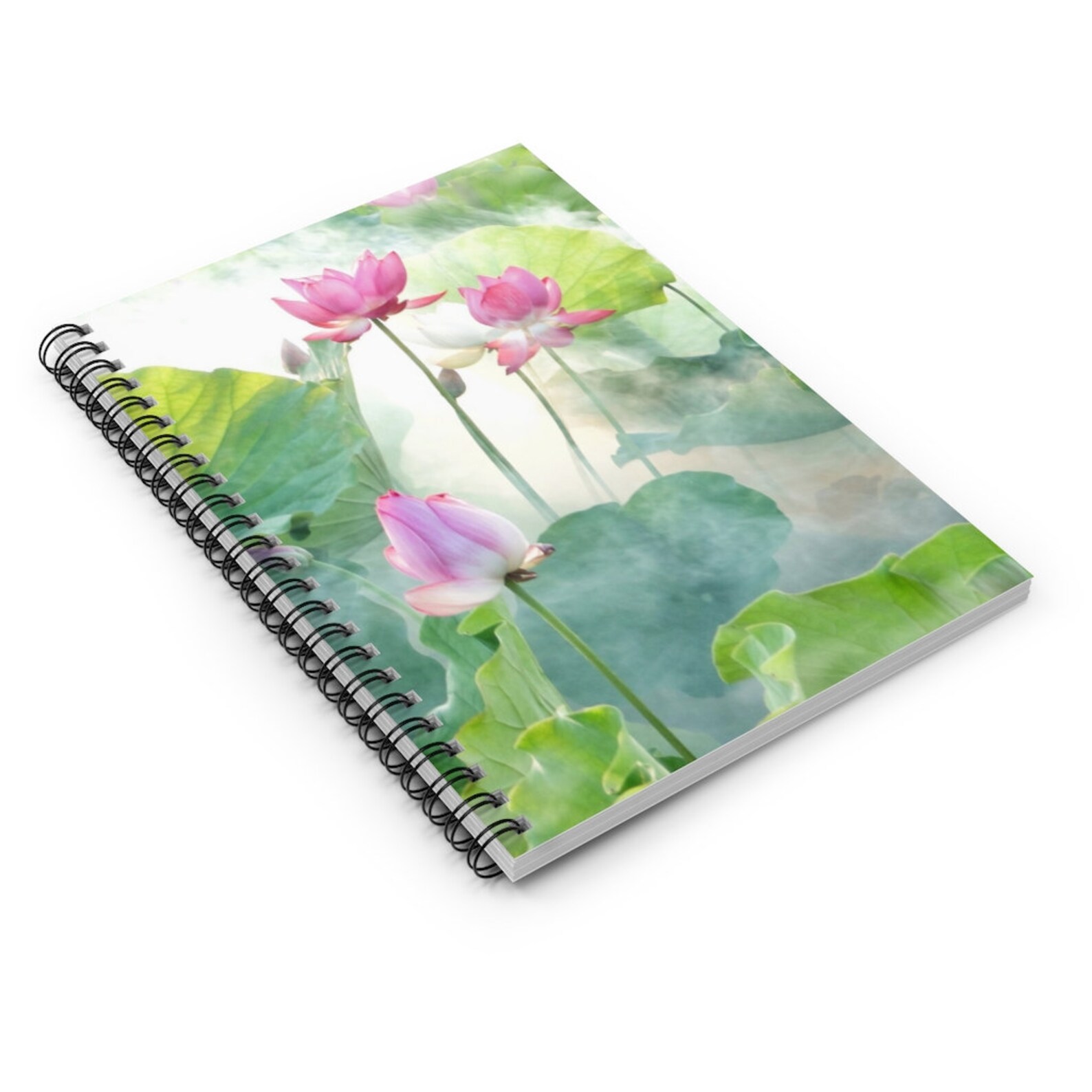Beautiful Flower Art Spiral Notebooks | Soft Cover Journal | Moms ...