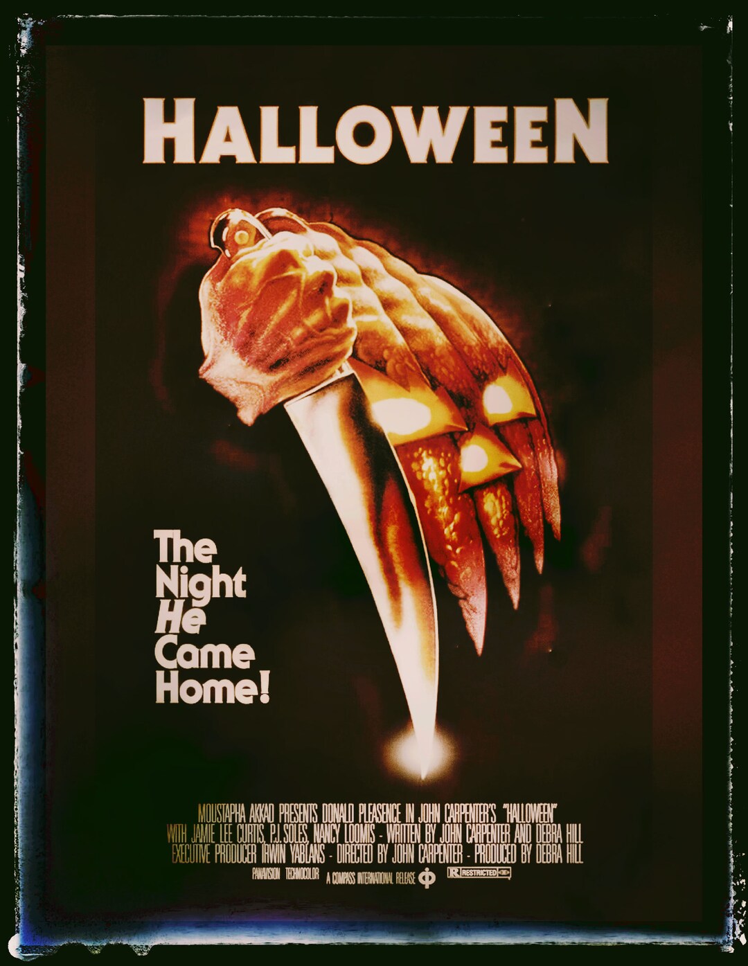 Halloween Movie Graphic A4 Glossy Poster - Etsy