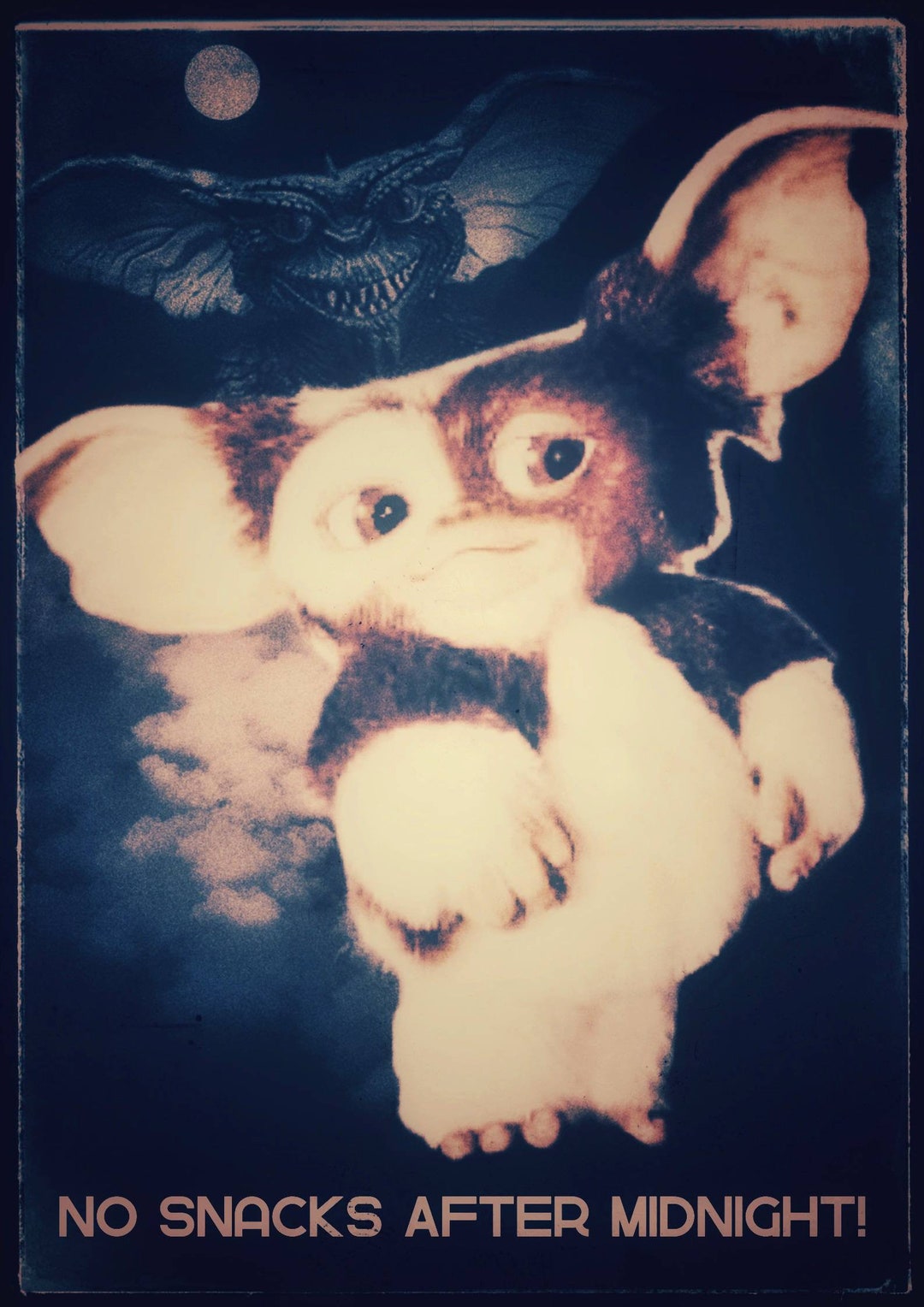 Gremlins A4 Glossy Poster no Snacks After Midnight - Etsy