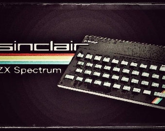 Zx Spectrum Poster - Etsy