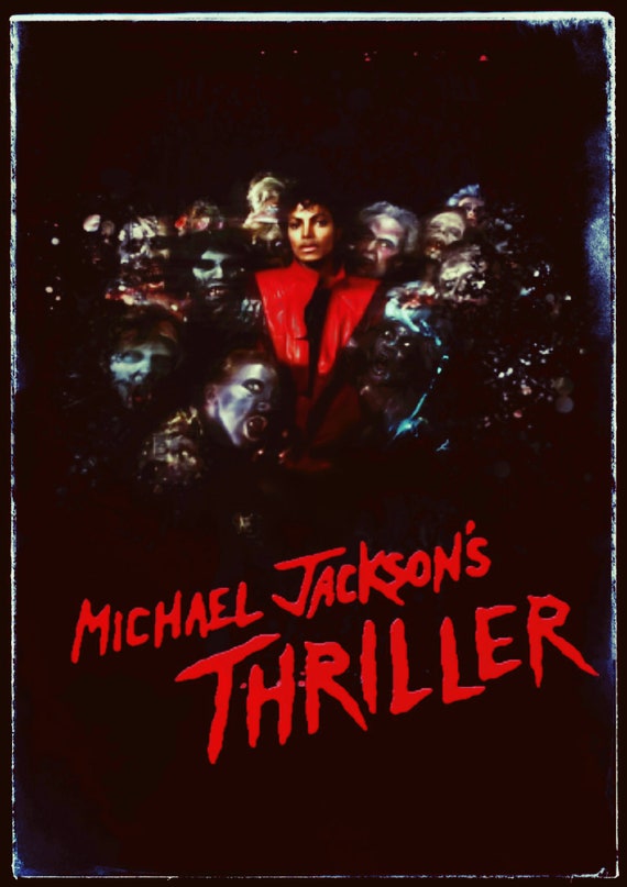 Michael Jackson Thriller Poster
