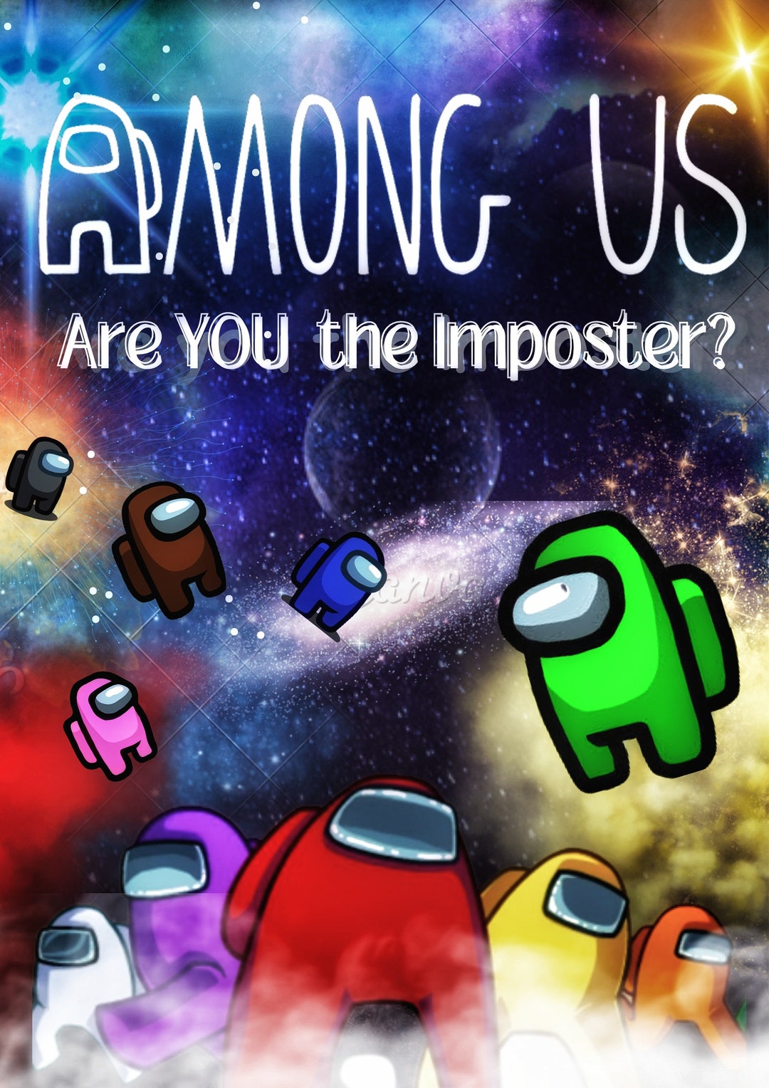 Among Us A4 Glossy Poster - Etsy UK