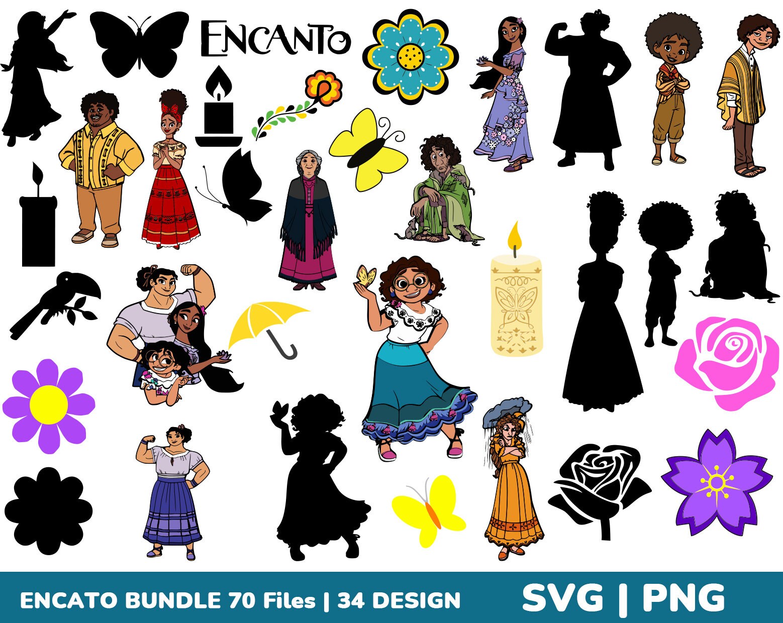 Encanto Svg Files Encanto Svg for Cricut Encanto Png - Etsy