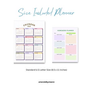 Editable 2025 Kids School Planner | Fun and Functional Homeschool ...