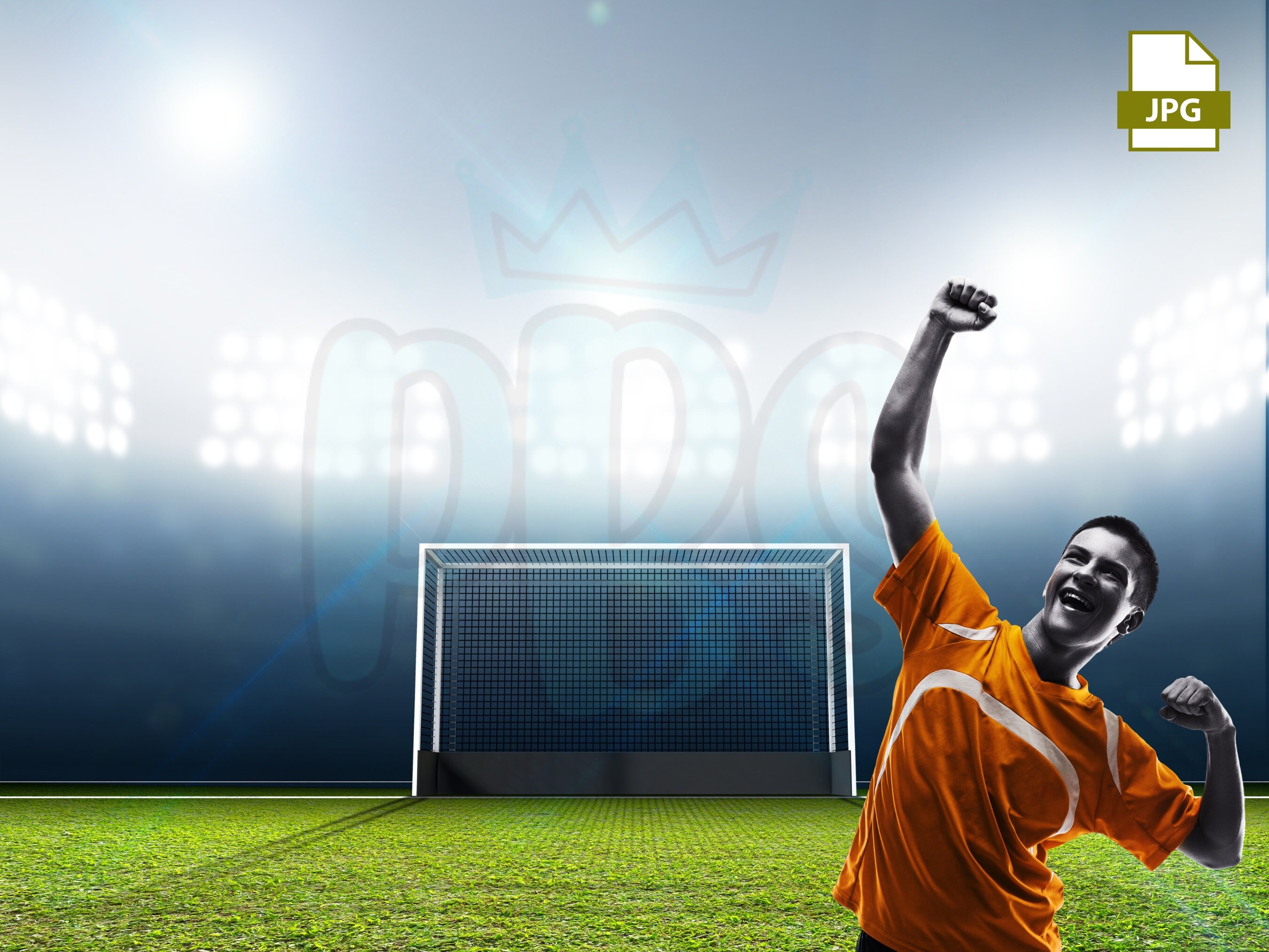 4 Soccer Digital Backgrounds JPG - DIGITAL DOWNLOAD| Football Backdrop ...