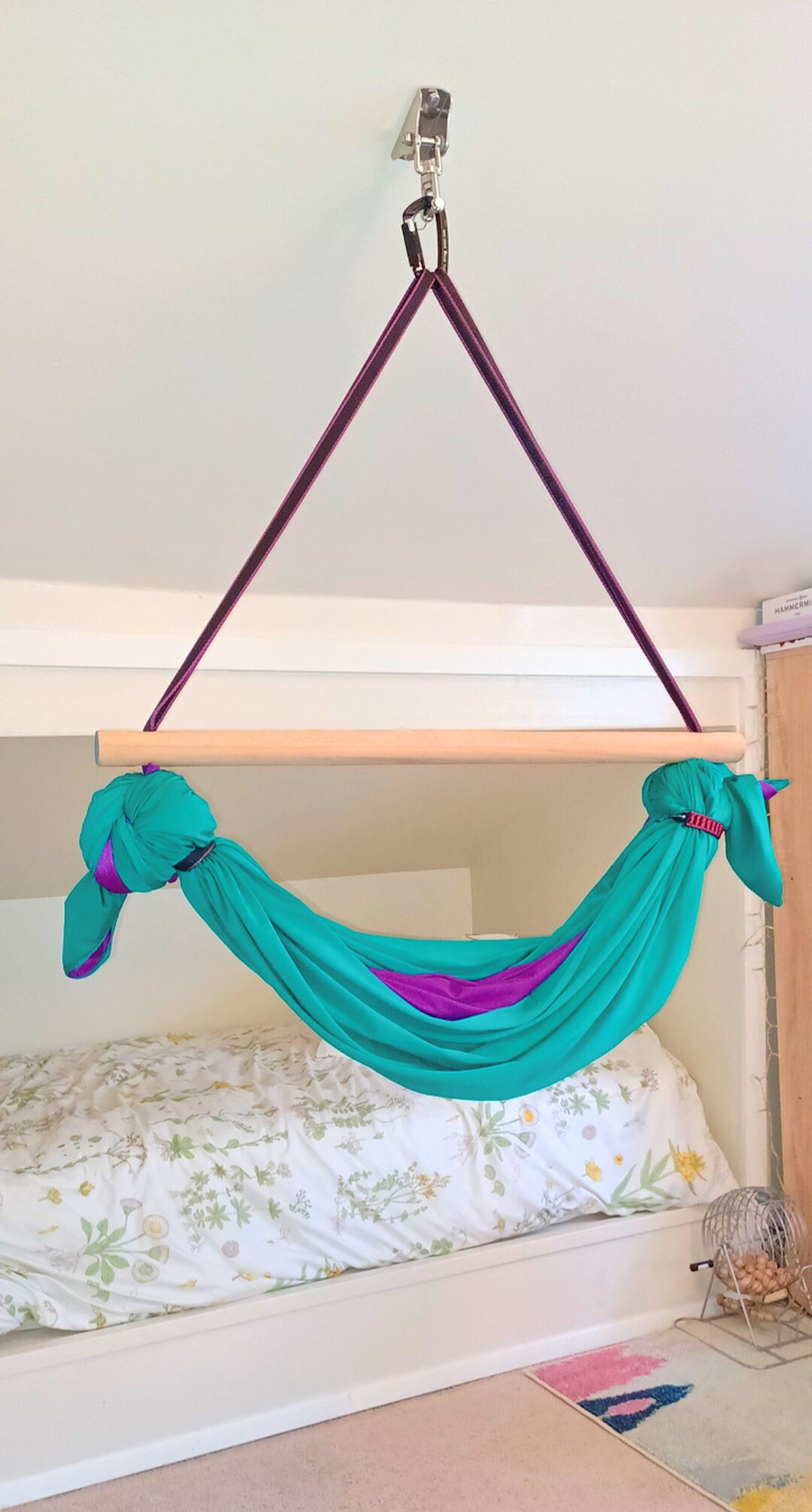 Double Layered Sensory Swing, Calming Therapy Swing for Kids and Adults ...