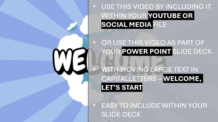 Introduction Video and Slide Powerpoint | Animated Presentation for ...
