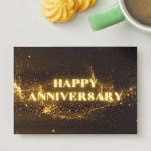 HAPPY ANNIVERSARY Introduction Video | Star Dust Animated for ...