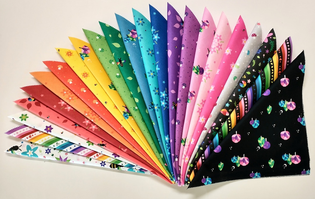 Newly Released! Bloom by Lea Kristy for Riley Blake Designs Cheerful/happy Patterns in Bright ...