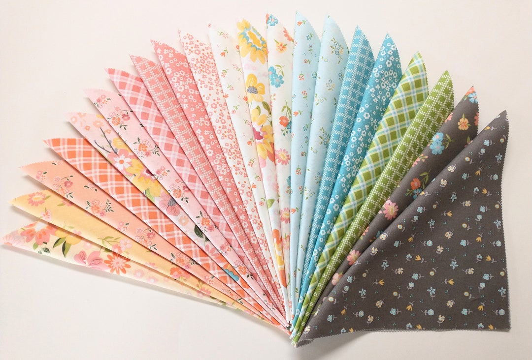Newly Released! Sandy Gervais Floral Fabric Stacker: Springs in Town 10 ...