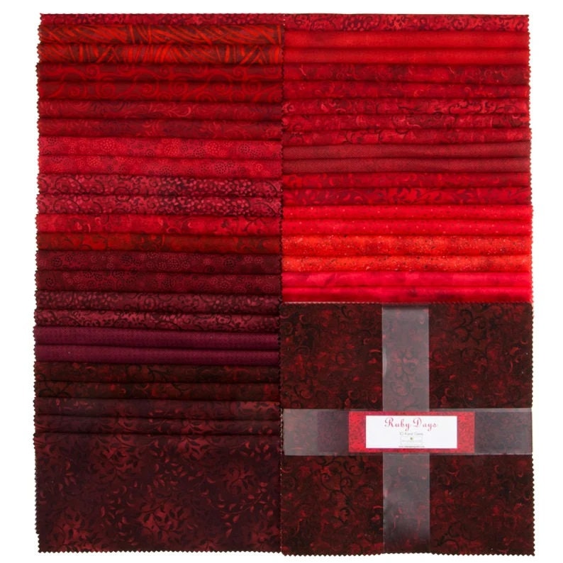 Ruby Days Layer Cake 10 Karat Gems by Wilmington Prints - Etsy