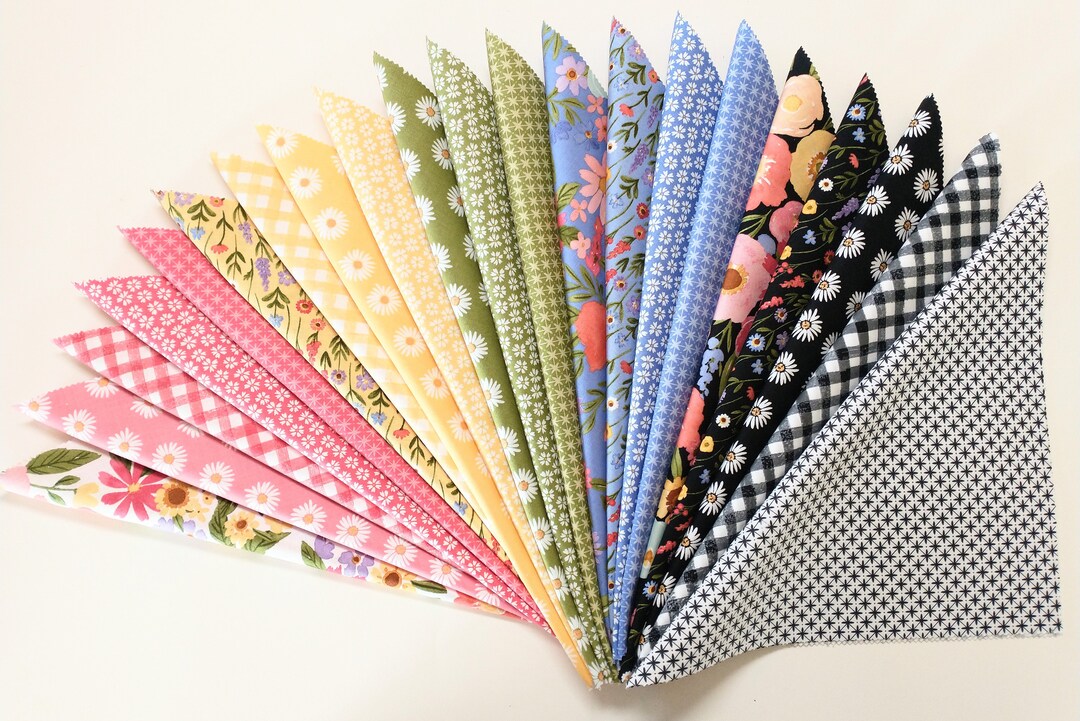 Newly Released! Riley Blake Flora No.6 Fabric Stacker: 10" Floral ...