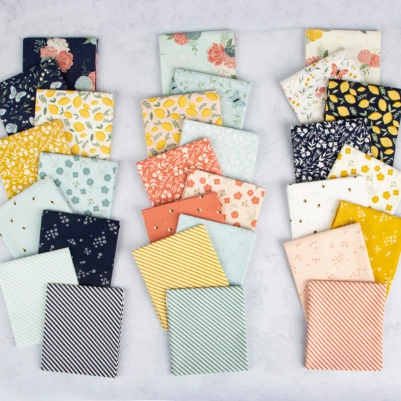 Daybreak by Riley Blake Designs uplifting Fabric Collection 2.5 Strips ...